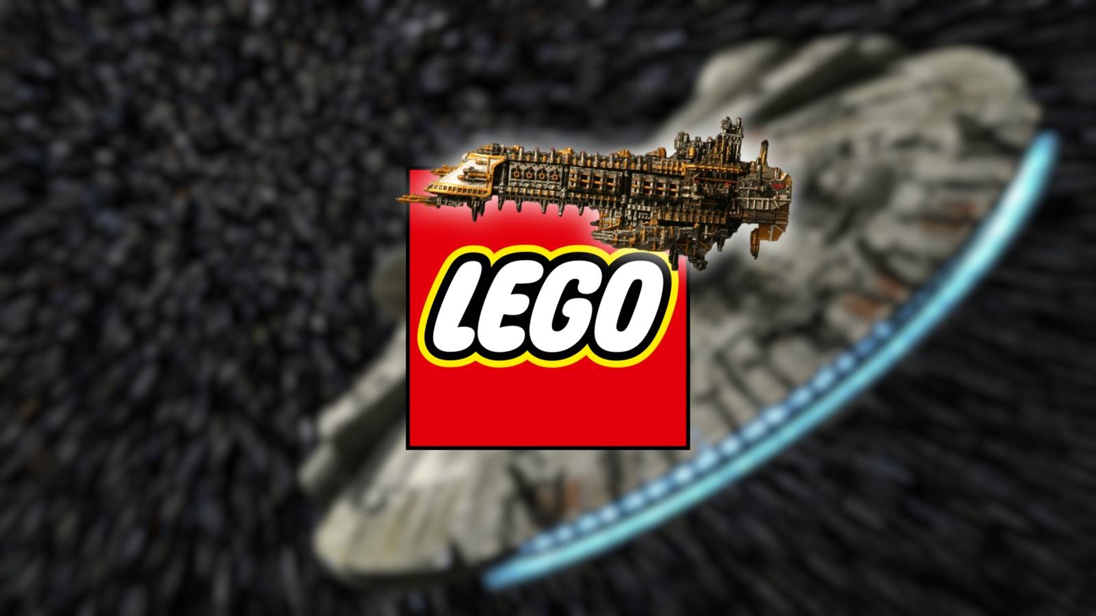 LEGO Fan Transforms Millennium Falcon Set Into Warhammer 40K Battleship ...