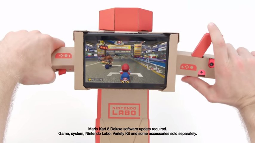 Nintendo Labo now works with Mario Kart 8 Deluxe - OpenCritic