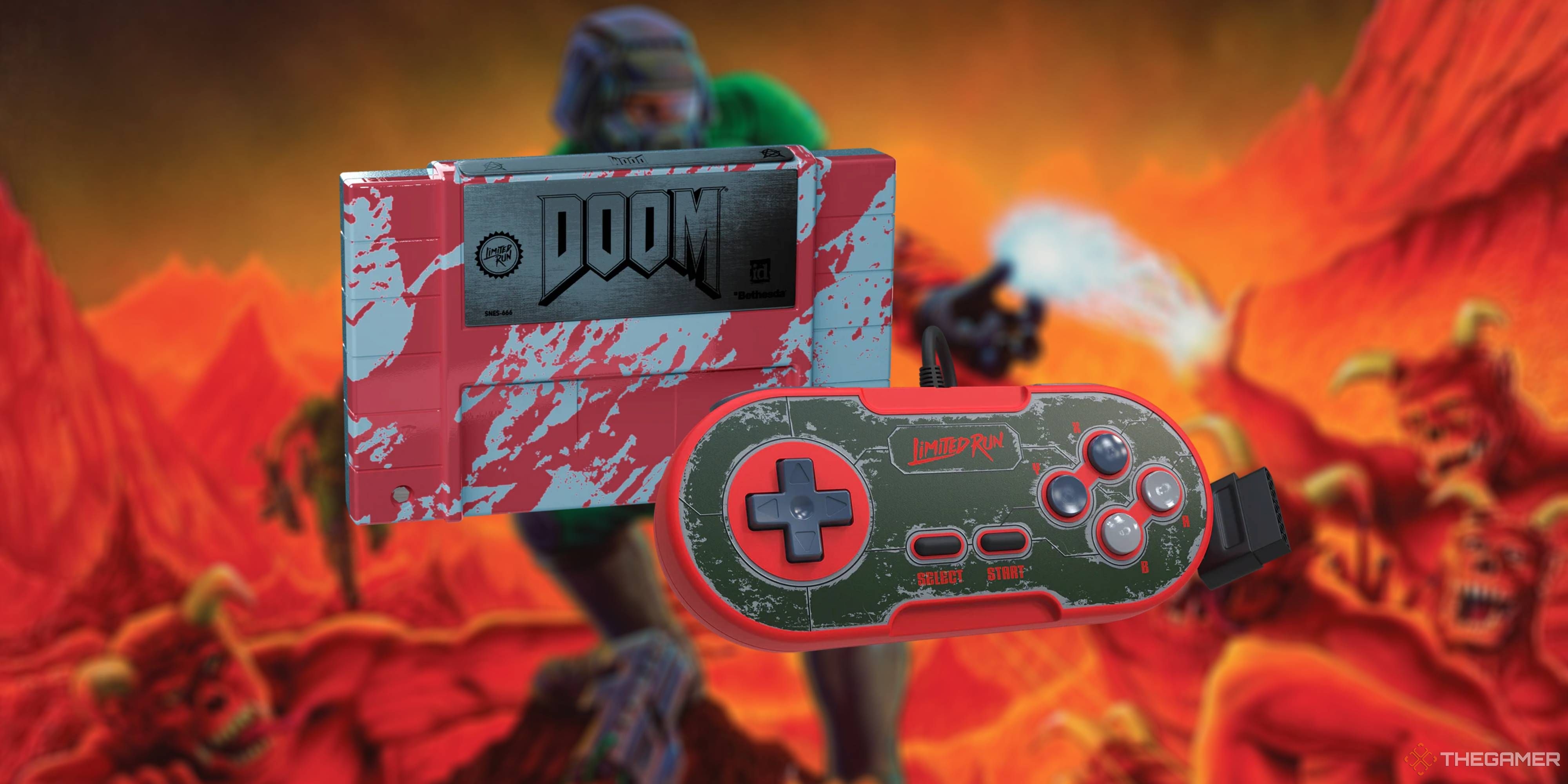 It's 2025 and Doom is launching on the SNES complete with its own ...