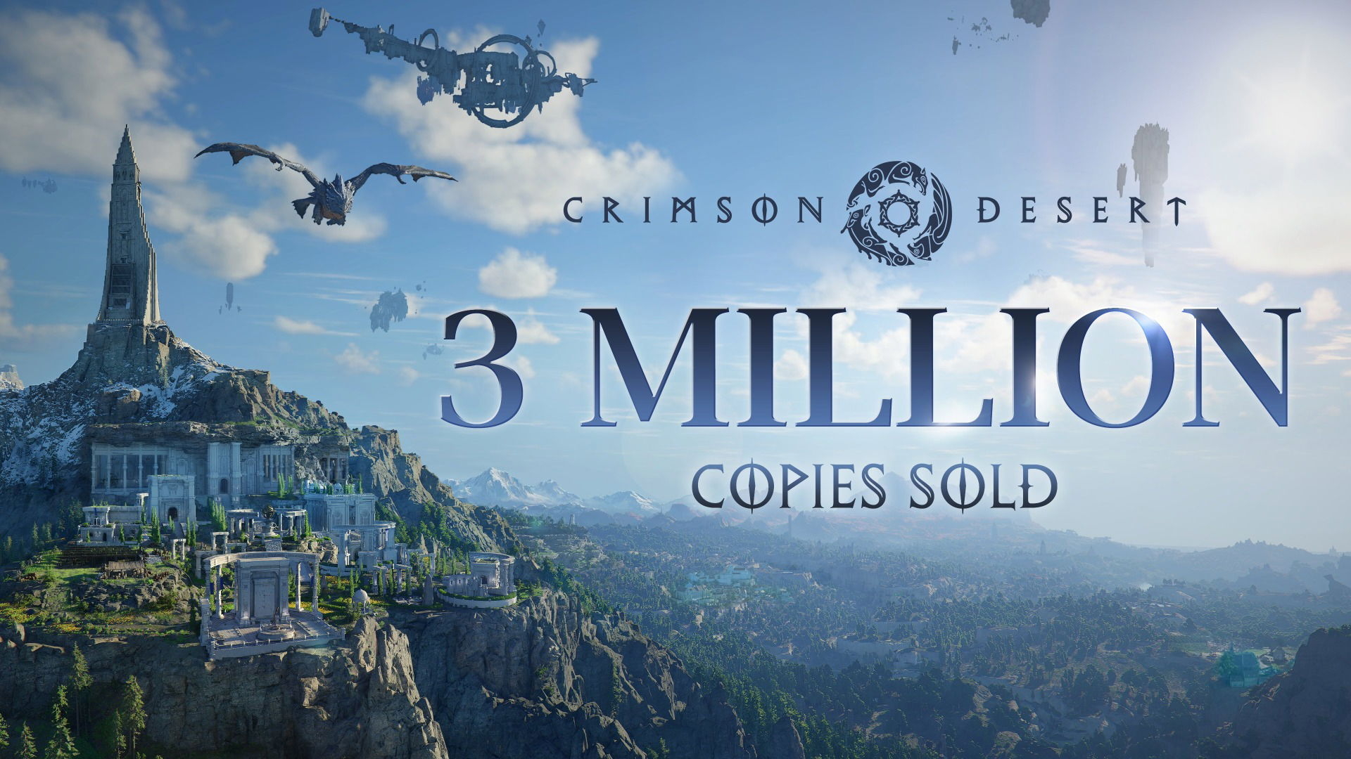 Crimson Desert Surpasses 3 Million Copies Sold Worldwide - OpenCritic
