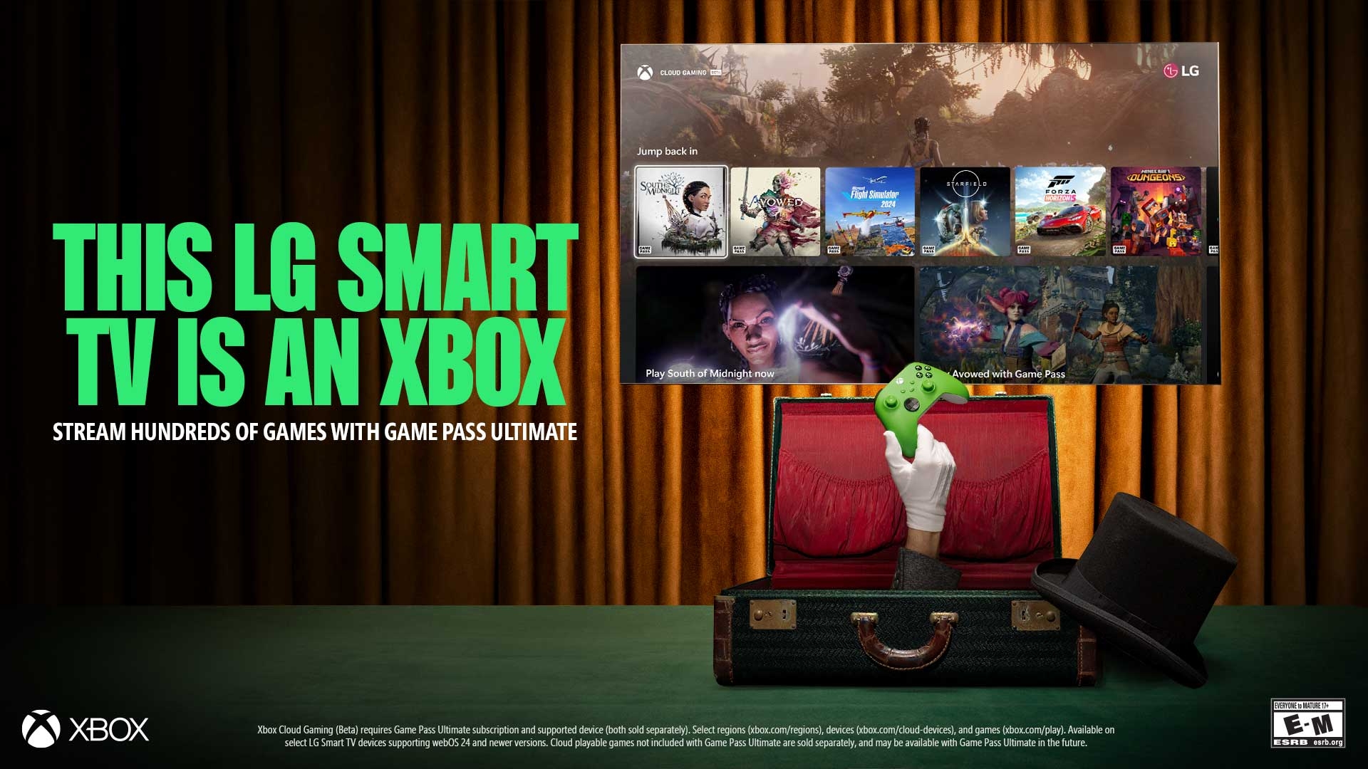 Xbox Cloud Gaming Now Available on Select LG Smart TV Models - OpenCritic