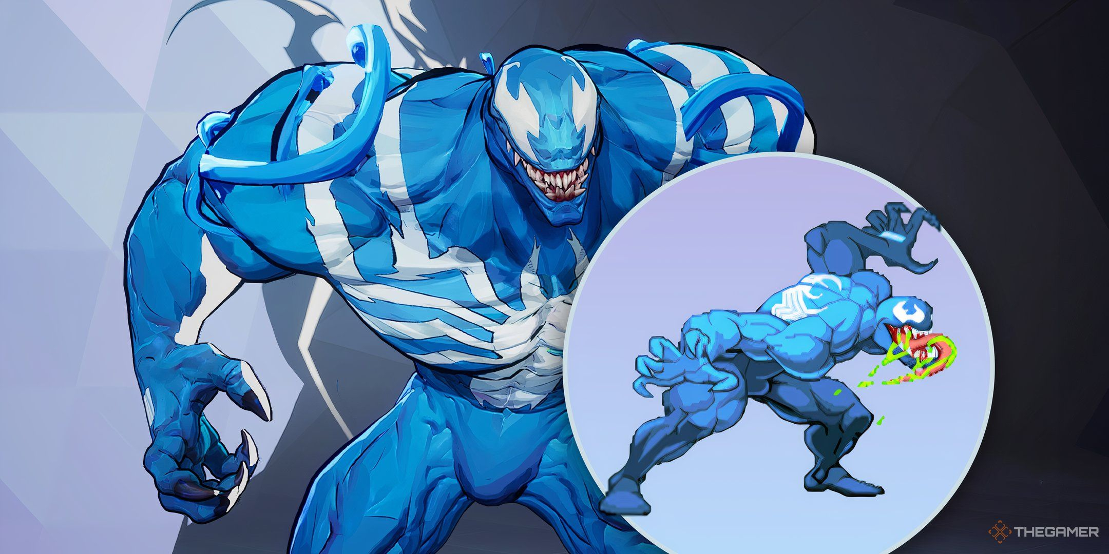 Marvel Rivals' Cyan Clash Venom Outfit Is Inspired By Marvel Vs Capcom ...