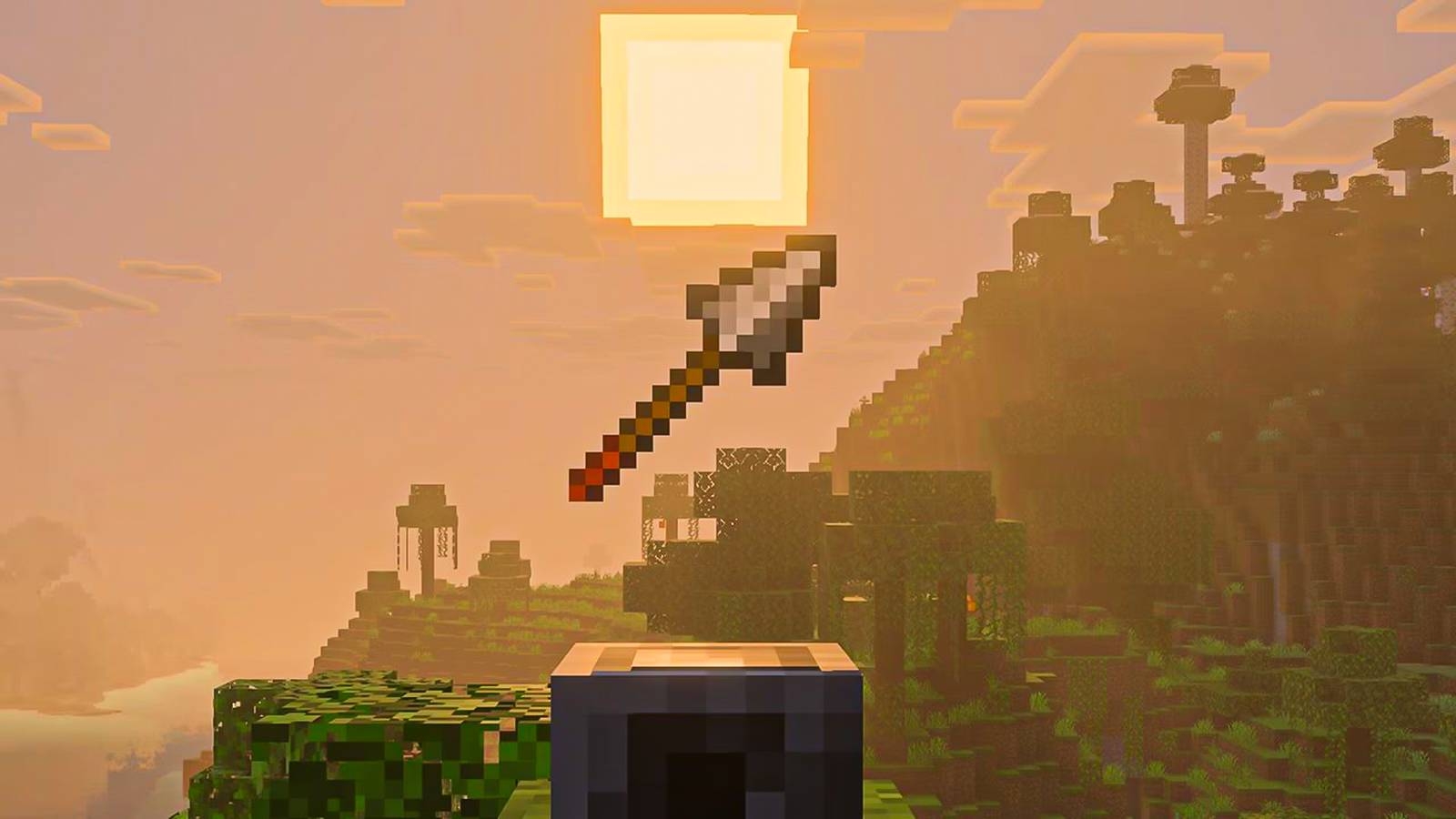 Minecraft's Spear Makes History, As It's The First New Tiered Tool In ...