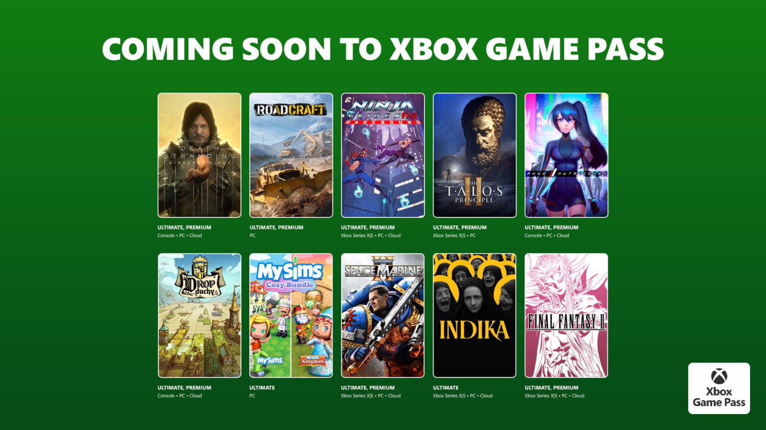 Death Stranding Director’s Cut Headlines Xbox Game Pass Wave 2 For ...