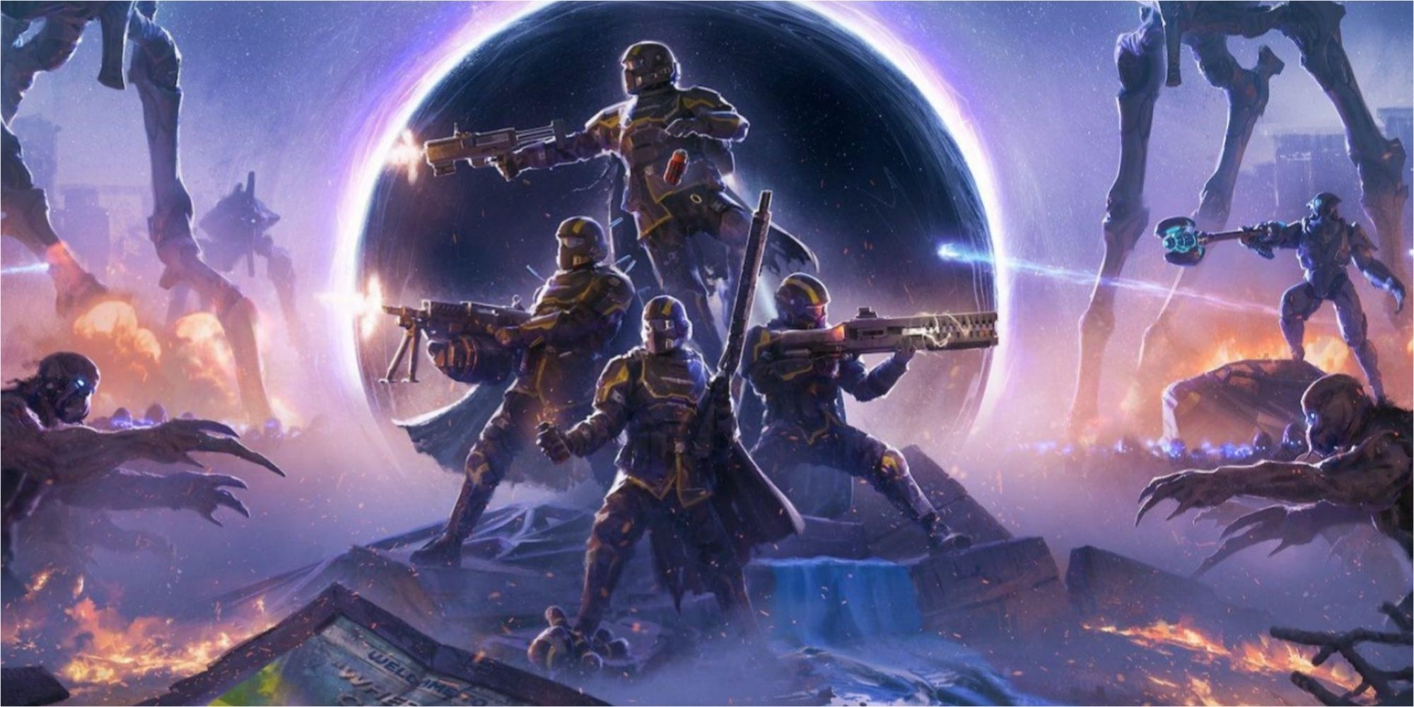 Helldivers 2 Fans Analyze Cover Art To Reveal All The Dumb Things ...