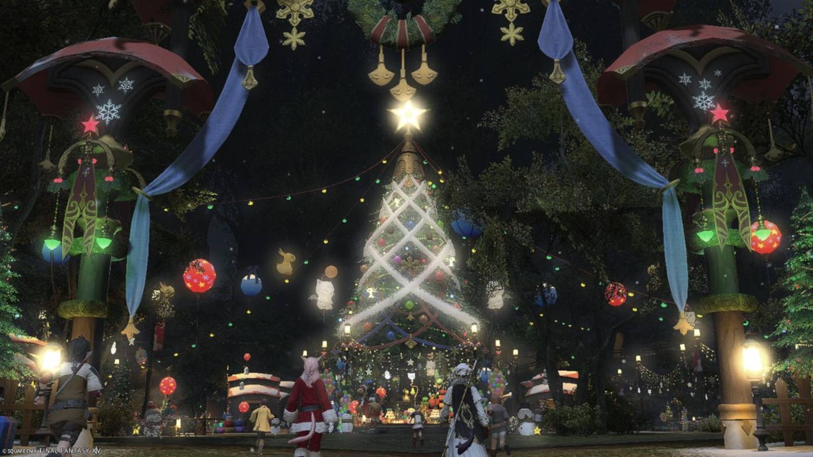 Final Fantasy 14 Christmas Event Returns for 2025 With Free Emotes and ...