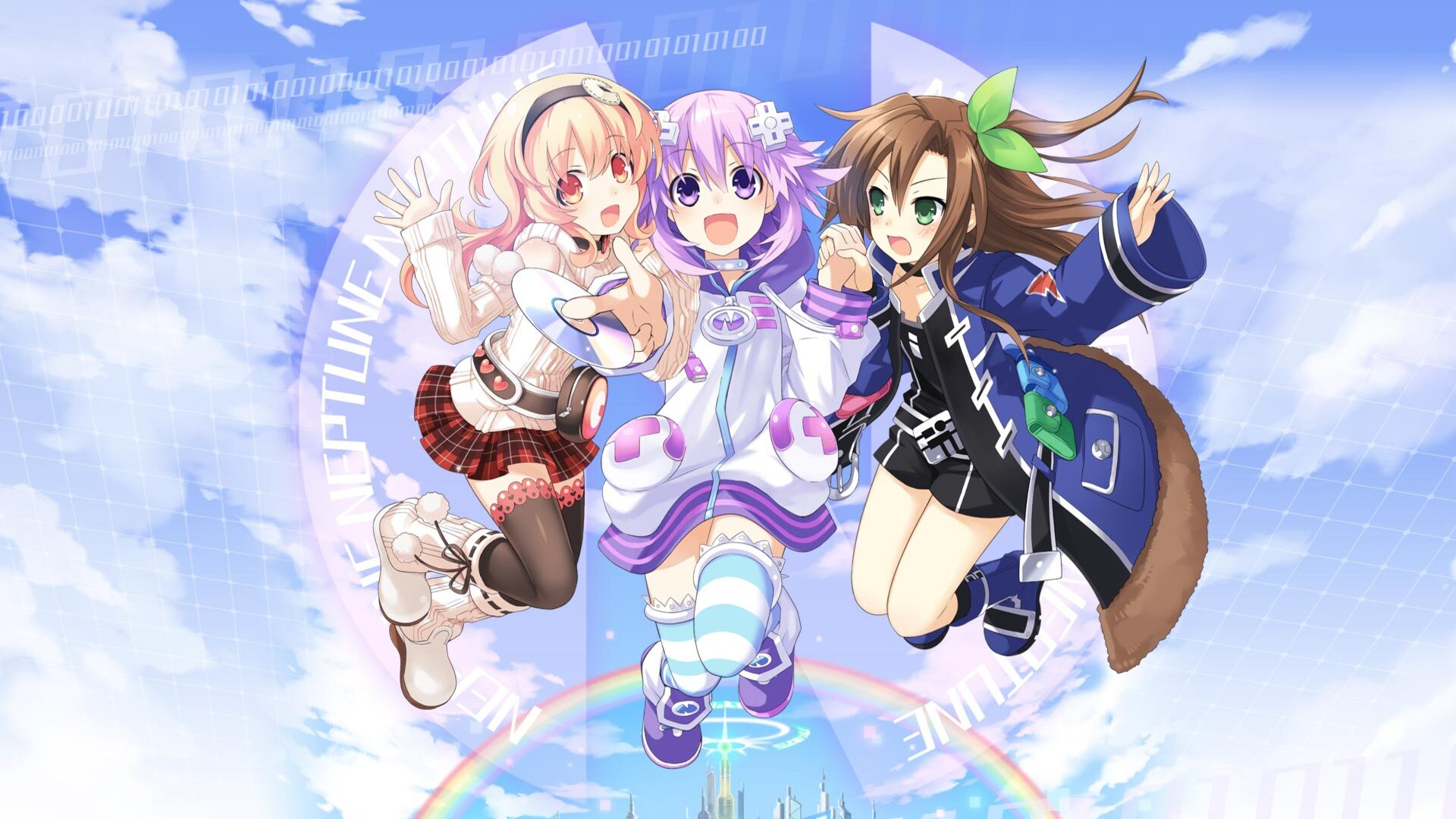 Hyperdimension Neptunia Neptune Wallpaper
